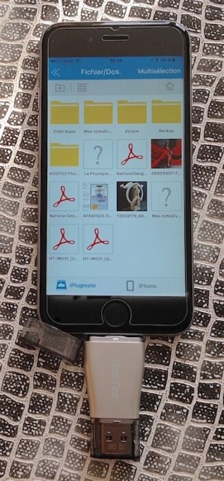 Test de la clé USB lightning iPlugmate de HooToo | LCDG