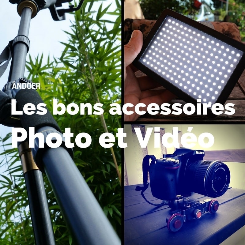 [TEST] Andoer, des accessoires pour photographes et vidéastes | LCDG