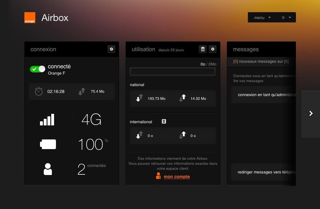 Airbox d'Orange et la simplicité d'être connecté partout