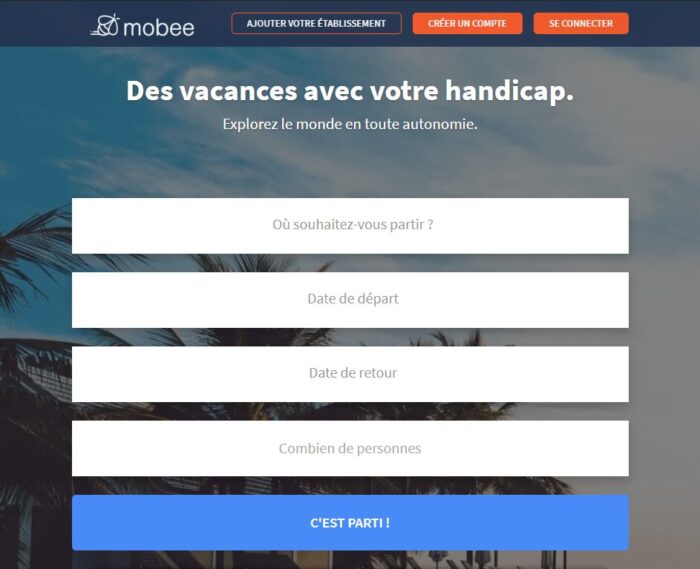 Mobee Travel - Simplifier les voyages pour les personnes en situation de handicap | LCDG