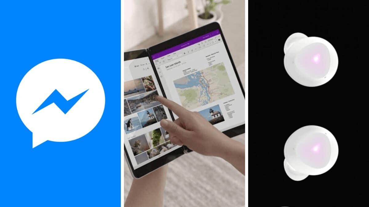 Virus Facebook Messenger, Microsoft Surface Neo et Samsung Galaxy Buds+