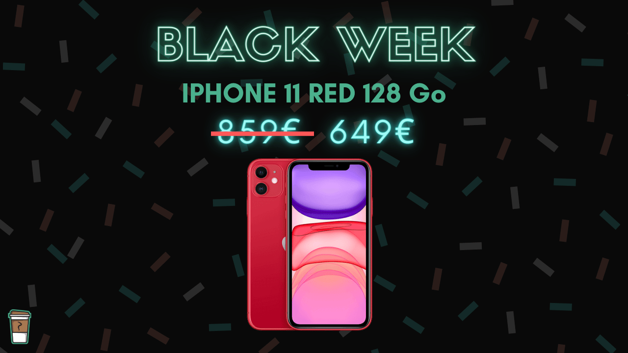 iPhone 11 profite d'une promo à 649€ - Black Week | LCDG