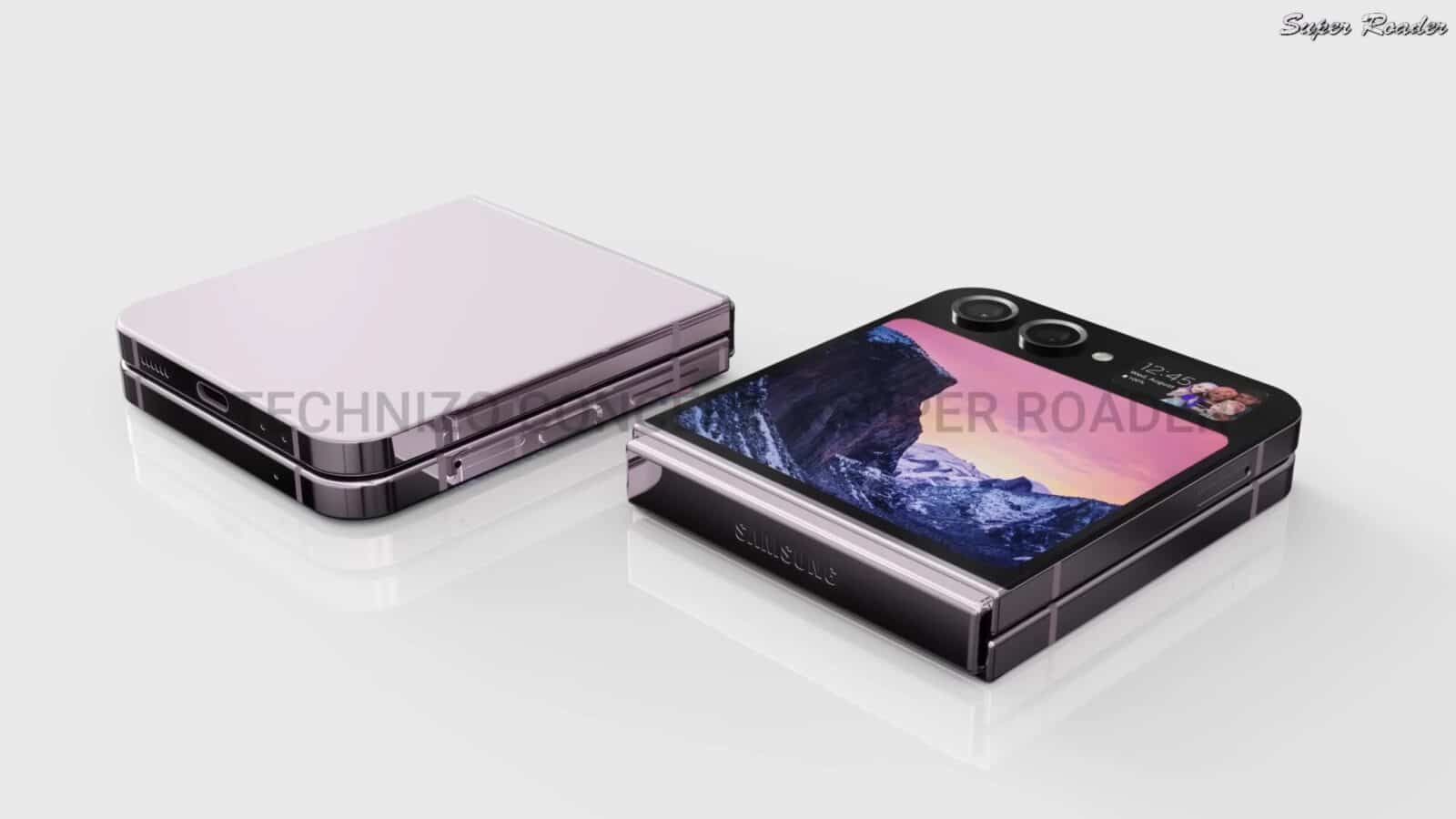 Galaxy Z Flip 5 : voici le design du prochain smartphone pliable à ...