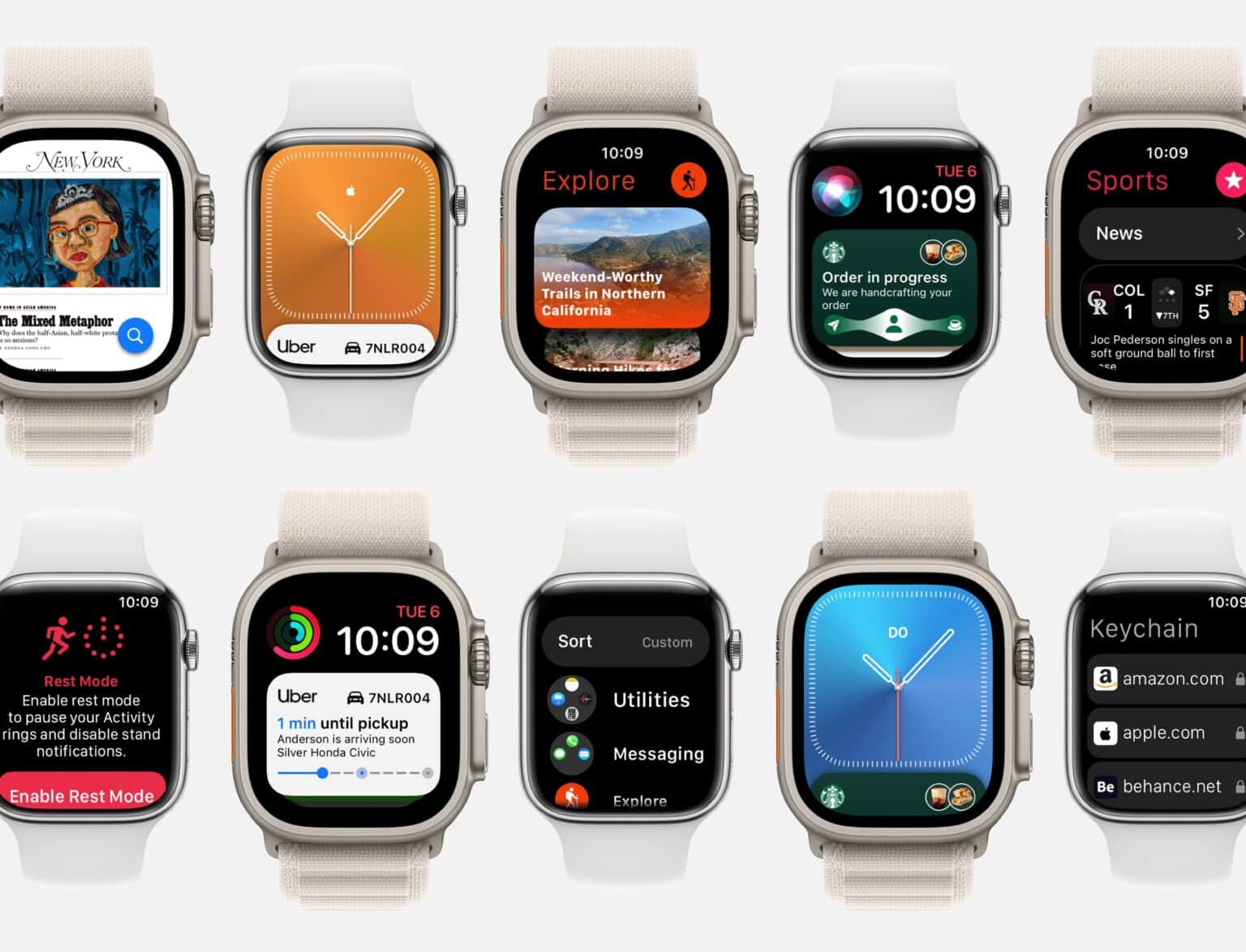 watchOS 10 : une mise à jour importante pour l'interface des Apple ...