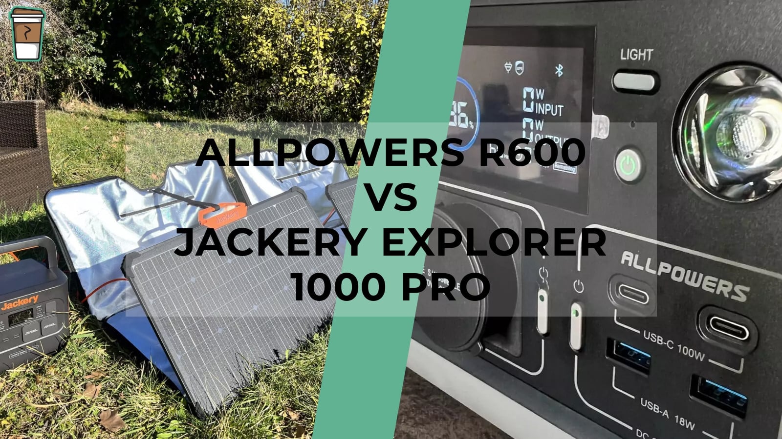Comparatif Batterie Solaire Portable : ALLPOWERS R600 vs Jackery ...