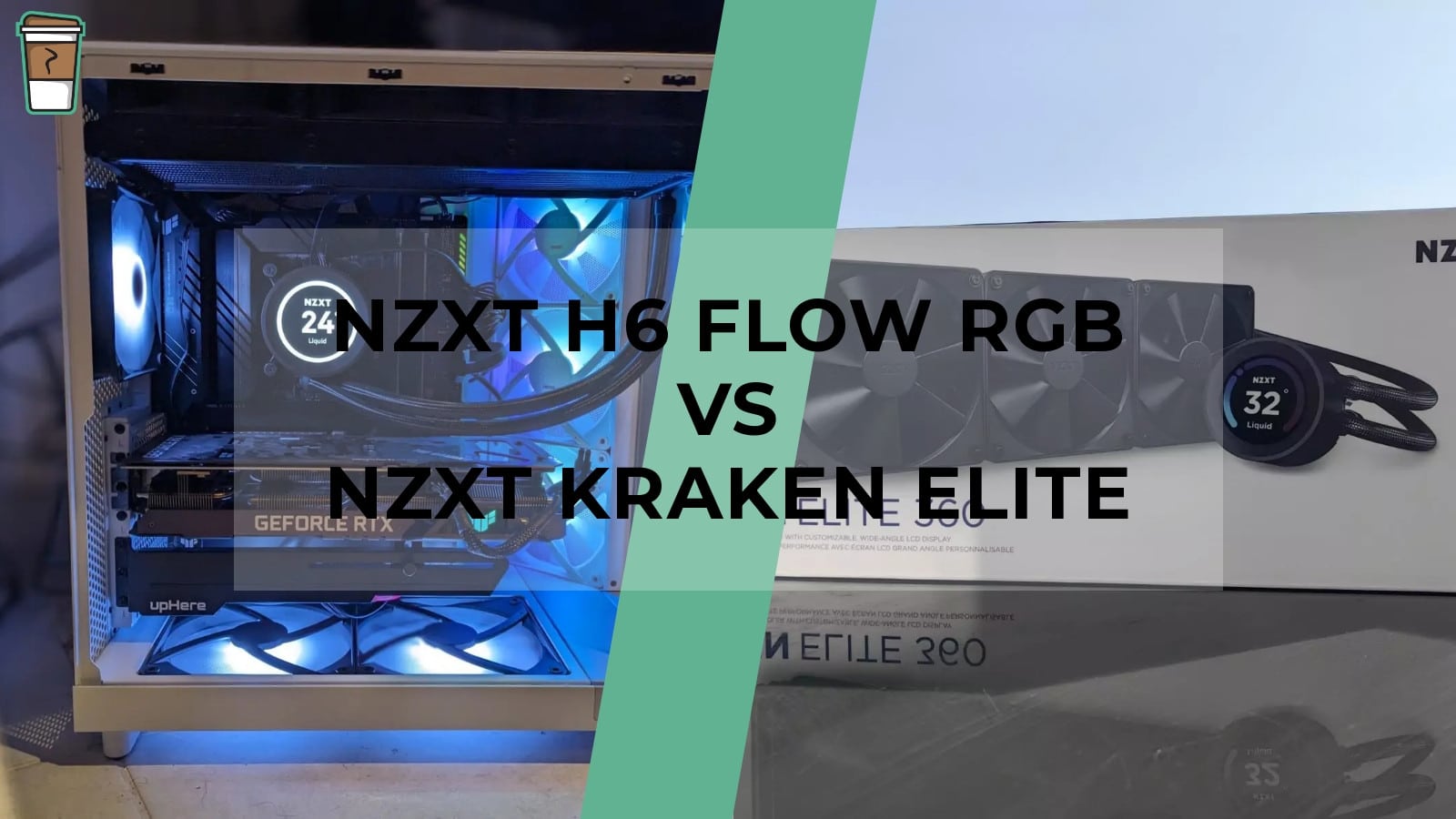 Face à face : NZXT H6 Flow RGB VS NZXT Kraken Elite | LCDG