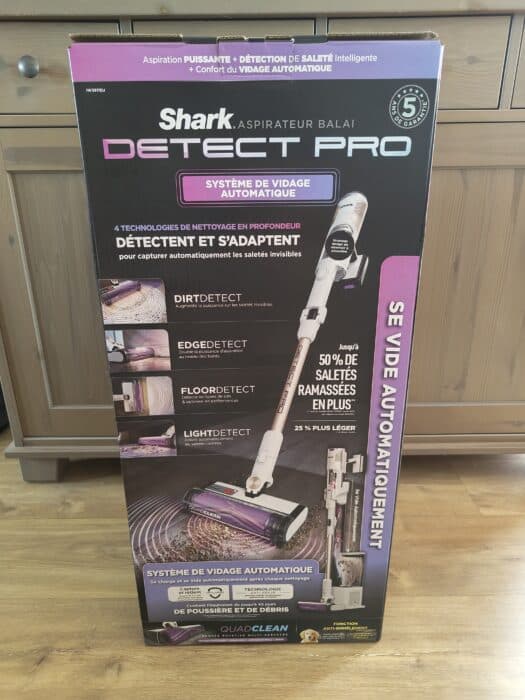 Test de l'Aspirateur sans fil Shark Detect Pro IW3611EU | LCDG