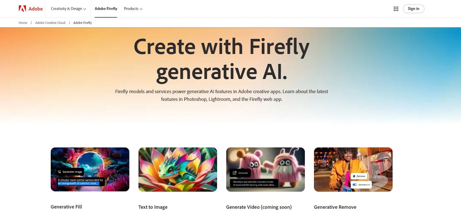 Adobe révèle ses nouveaux outils vidéo d'IA | LCDG