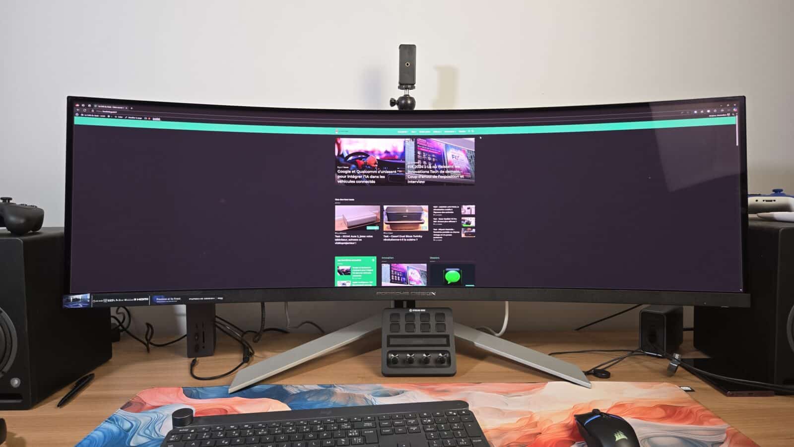 TEST – AOC AGON PRO PD49, un écran signé Porsche ? | LCDG