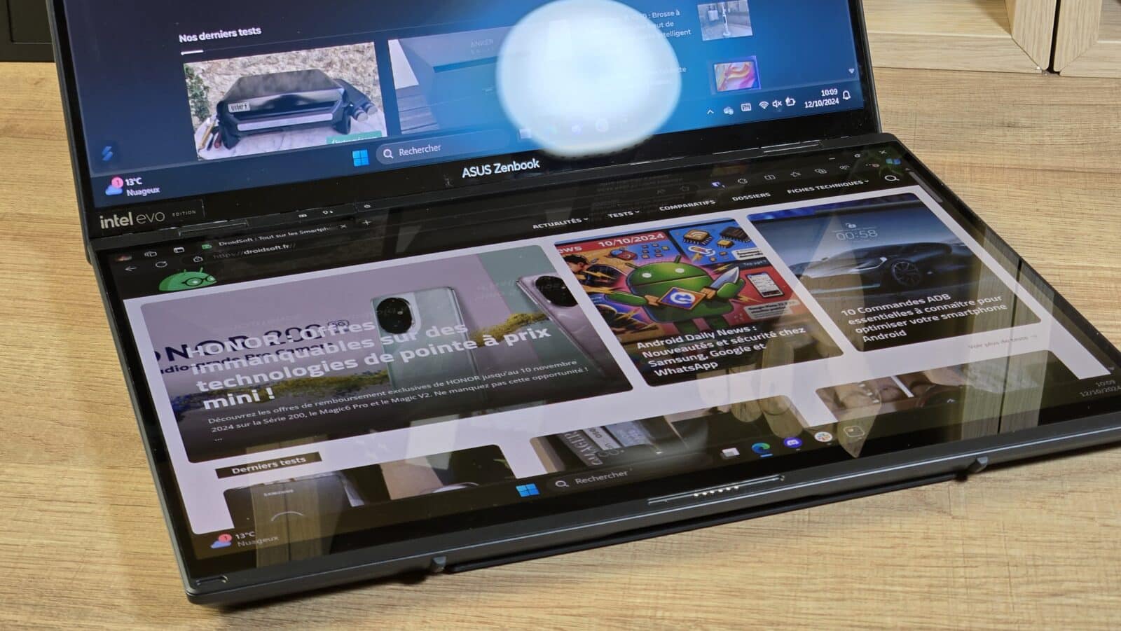 TEST - Asus Zenbook Duo, deux écrans pour deux fois plus de ...