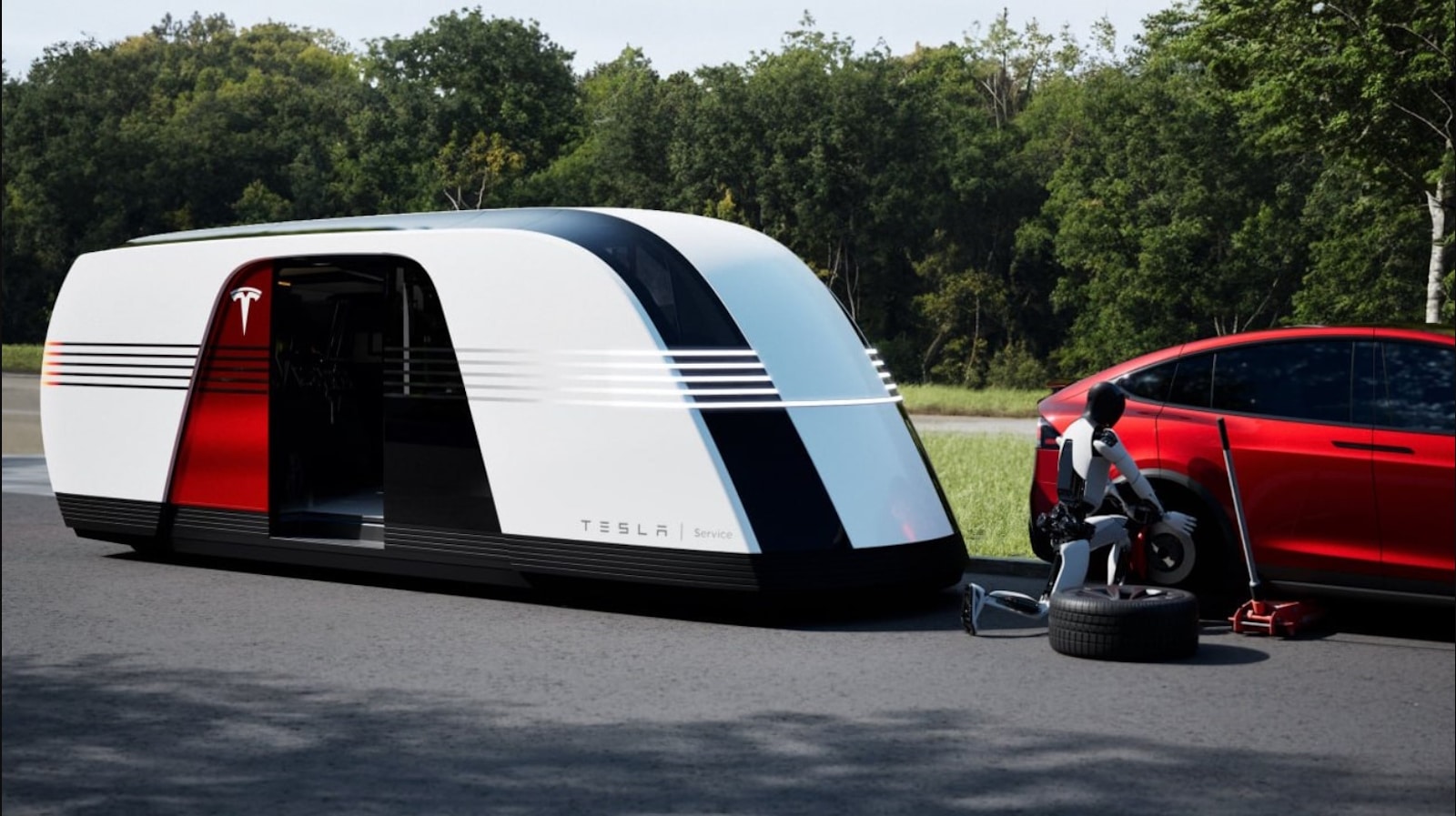 Tesla : voici le « Robovan » ! | LCDG