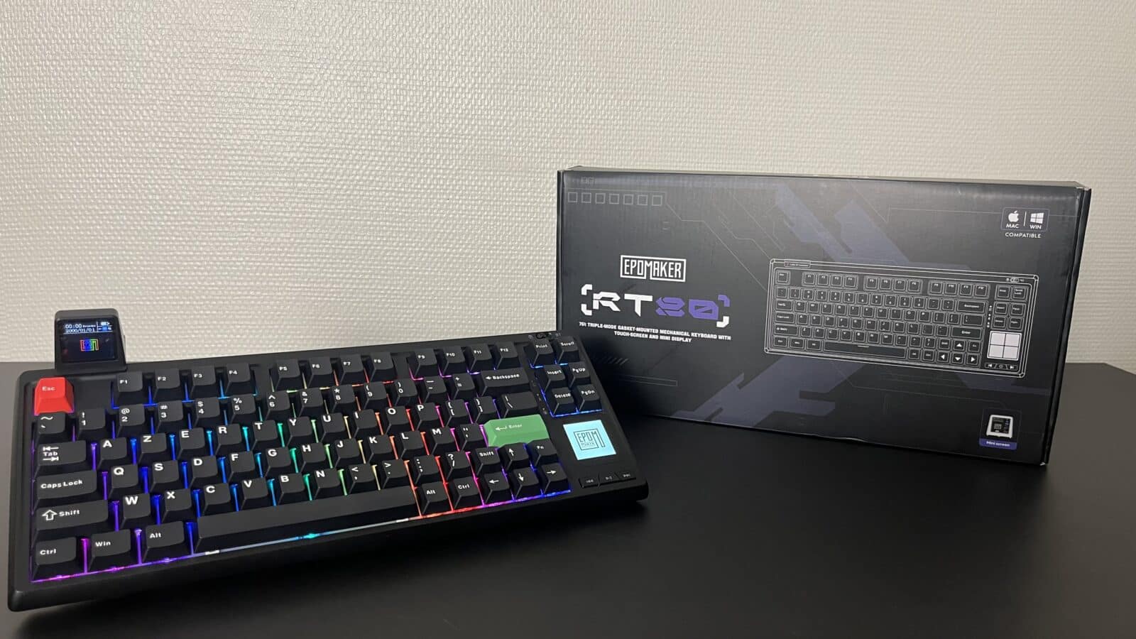 Epomaker RT80 : un clavier compact et plus qu'agréable | LCDG