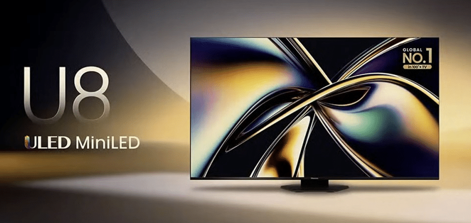 Hisense U8 2025 : une expérience TV exceptionnelle vous attend ! | LCDG