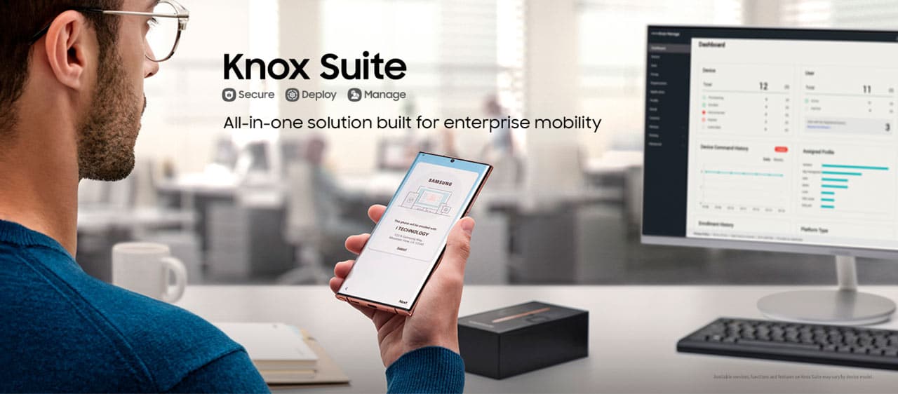 Knox Suite de Samsung : sécurité et productivité optimisées | LCDG
