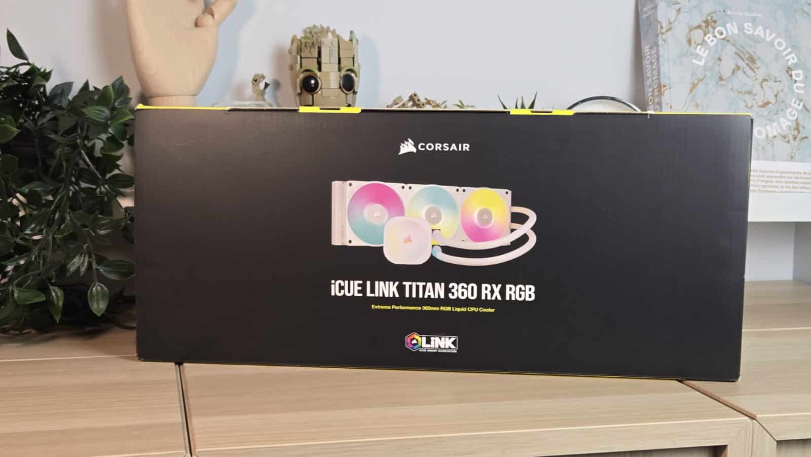 Test - Corsair TITAN RX RGB, le watercooling AIO iCue LINK parfait ? | LCDG