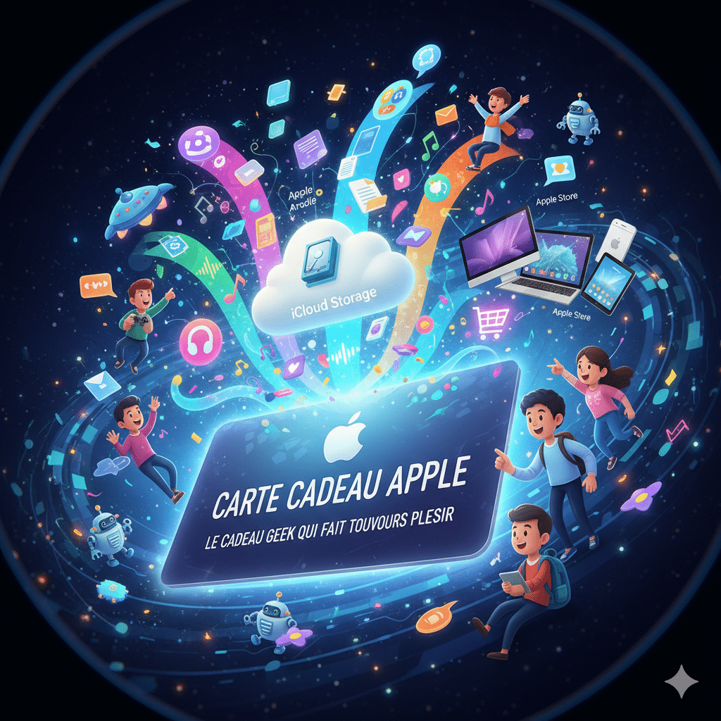 La carte cadeau Apple, le cadeau geek qui fait toujours plaisir | LCDG