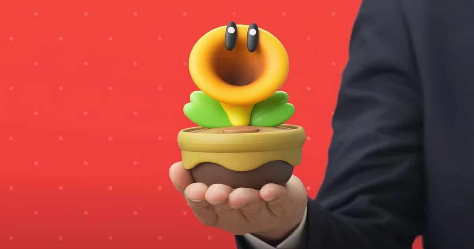 Talking Flower : Nintendo transforme la fleur parlante de Super Mario ...
